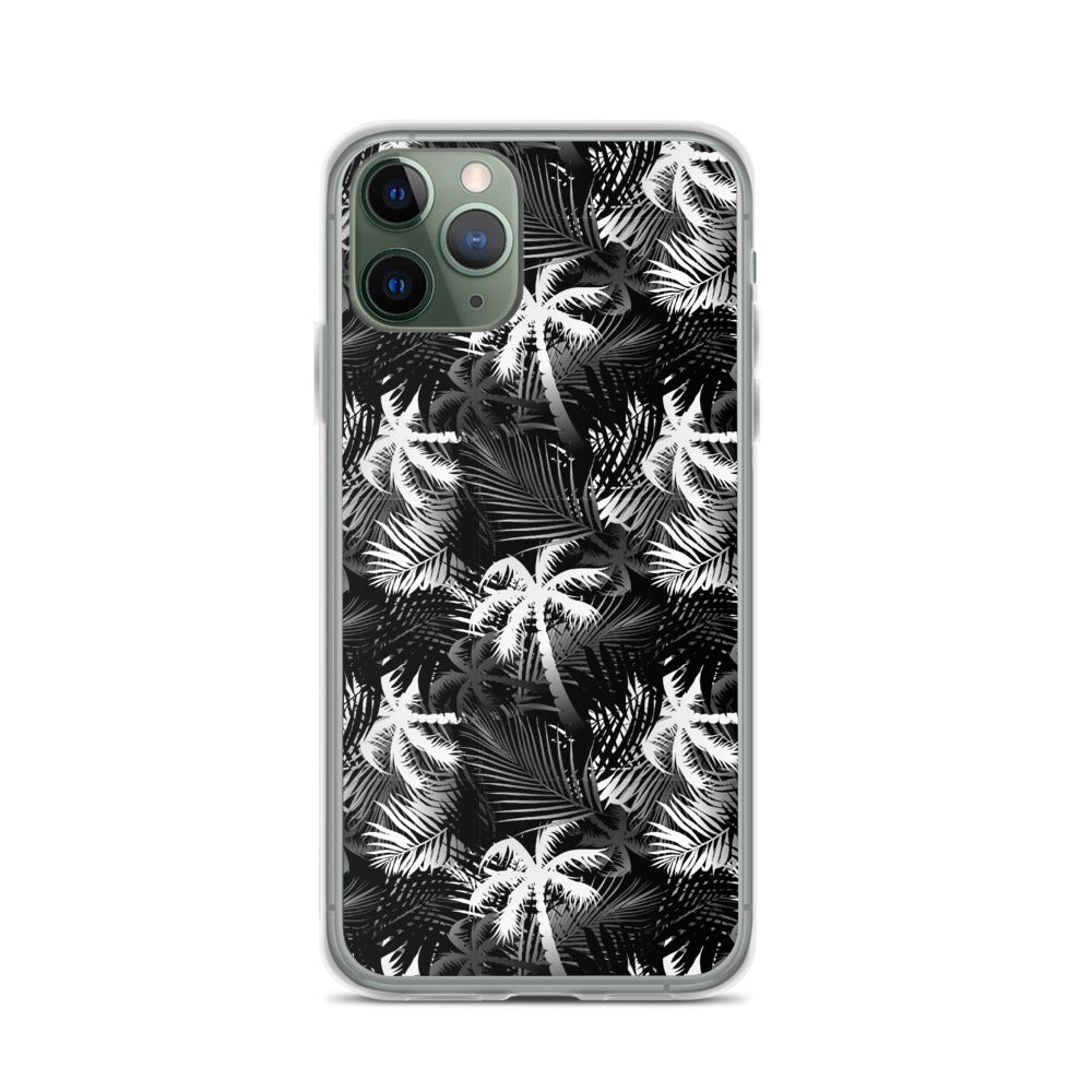 Palm Tree iPhone Case - Black and White - iPhone Case 11 12 13 (Pro Pr ...